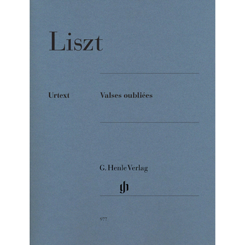 亨乐原版 李斯特 被遗忘的圆舞曲 Liszt Valses oubliées HN977