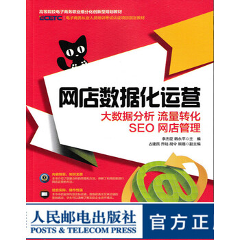 网店数据化运营 大数据分析 流量转化 SEO 网店管理