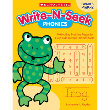 WRITE-N-SEEK: PHONICS WRITE-N-SEEK:发音 英文原版