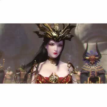 美杜莎女王海报墙贴卧室男生美女萧炎熏儿画斗破苍穹海报贴纸云韵 浅紫色 编号023 （pp背胶纸）90x50cm【推荐】 拍2发4以此