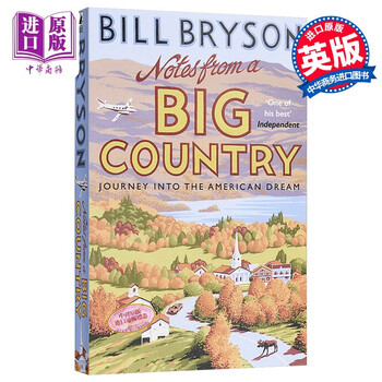 锦绣大地 英文原版 Notes from a Big Country Bill Bryson
