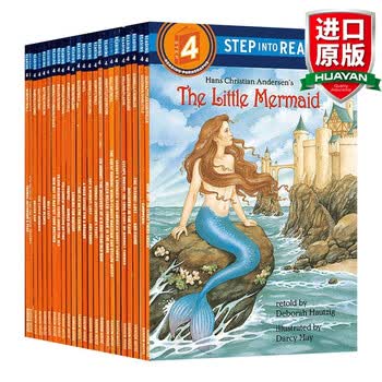 英文原版绘本 美国企鹅兰登经典分级读物 Step into Reading 4 第四阶段23册套装