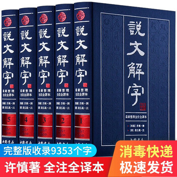 领券减100元【许慎著】说文解字原版说文解字注段玉裁注中华国学书局图解今释译文白对照