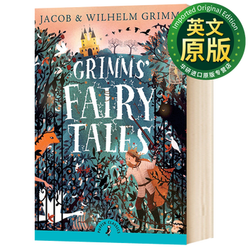 格林童话 英文原版 Grimms' Fairy Tales 儿童英语读物 中小学生课外阅读