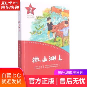 【正版图书】微山湖上 邱勋 春风文艺出版社