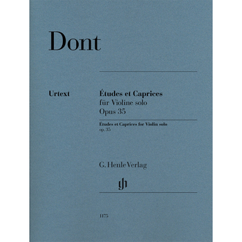 登特小提琴练习曲与随想曲 op.35 Dont Jakob Études et Caprices