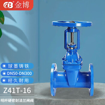 【CBZ41T-16】金博（CB）Z41T-16明杆硬密封球墨铸铁法兰闸阀DN100 1.6MPa 消防铜芯铜杆阀门开关 国标大体 【行情 报价 价格 评测】-京东