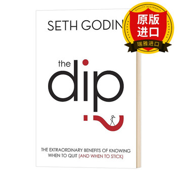 英文原版 The Dip 做正确的选择 英文版