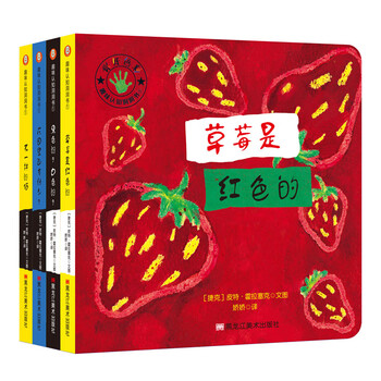 趣味认知洞洞书第1辑（全4册） 0-2岁 童立方出品