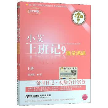小艾上班记9：备考日记·初级会计实务（2020版 套装上下册）