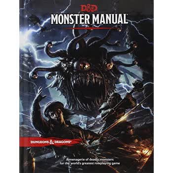 Dungeons \x26 Dragons Monster Manual 龙与地下城：怪物图鉴