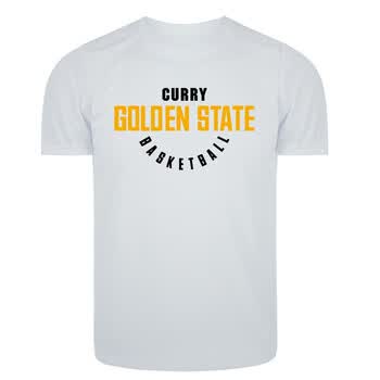 【Curry球迷】勇士库里30号篮球服运动速干短袖T恤男女训练半袖球衣投篮服 白色t恤-库里GS-A款 L