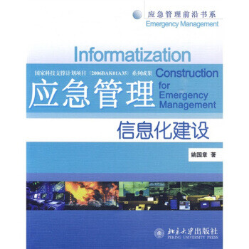 应急管理信息化建设【正版书】