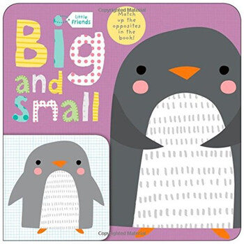 Little Friends: Big and Small Board Book