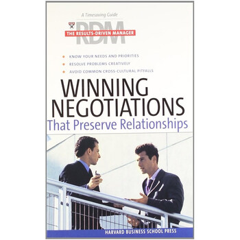 Winning Negotiations That Preserve Relat
