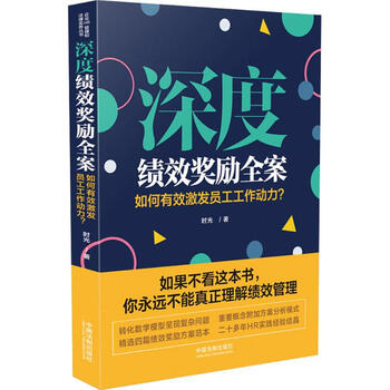 深度绩效奖励全案