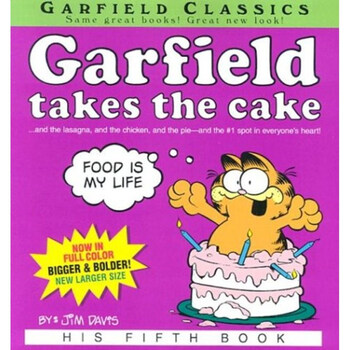 英文原版 加菲猫漫画 Garfield Takes the Cake