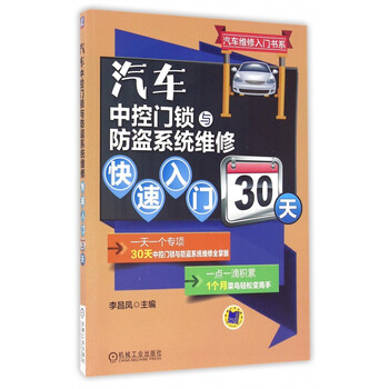 汽车中控门锁与防盗系统维修快速入门30天/汽车维修入门书系