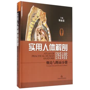 实用人体解剖图谱：概论与断面分册