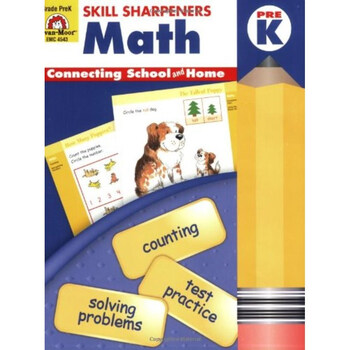 Skill Sharpeners Math, Pre-K