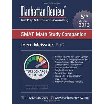 【】Manhattan Review GMAT Math Study