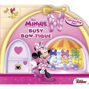 Minnie Minnie’s Busy Bow-tique Board Book