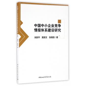 中国中小企业竞争情报体系建设研究