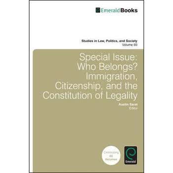 Special Issue: Who Belongs?: Immigration, Ci...