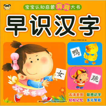 宝宝认知启蒙洞洞大书：早识汉字