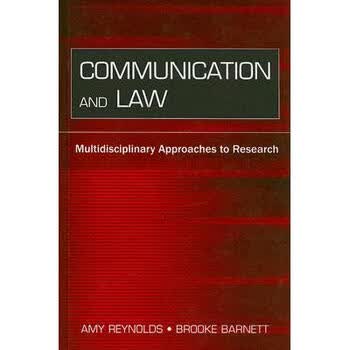 Communication and Law : Multidisciplinary Ap...