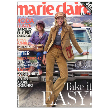 【包邮】【订阅】Marie Claire(Italia) 意大利意文 时尚杂志 年订12期原版