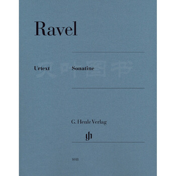 拉威尔 钢琴小奏鸣曲 Ravel Sonatine HN1018