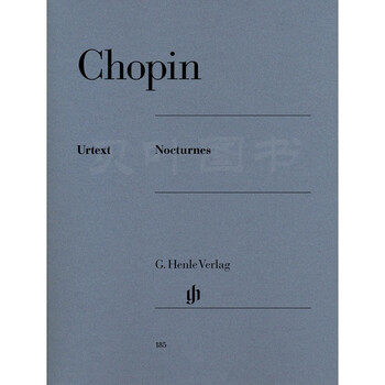 亨乐原版 肖邦 夜曲全集 Chopin Nocturnes br. HN185