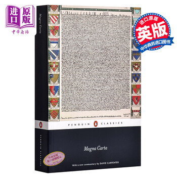 大宪章 英文原版 政治法律 Magna Carta 戴维·卡彭特 David Carpenter