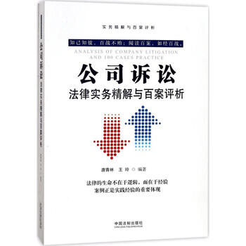 公司诉讼法律实务精解与百案评析