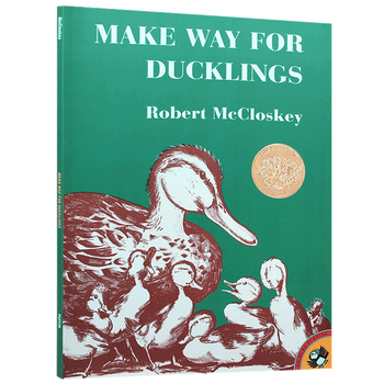 让路给小鸭子 英文原版 情商培养绘本 Make Way for Ducklings