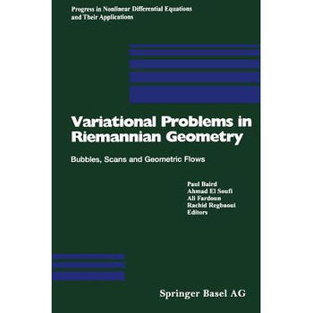 Variational Problems in Riemannian Geometry ...