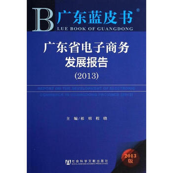 广东省电子商务发展报告(2013)(2013版)