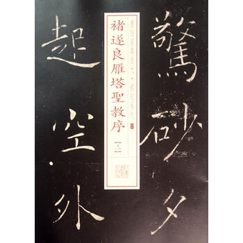 褚遂良雁塔圣教序(3)/书法经典放大铭刻系列