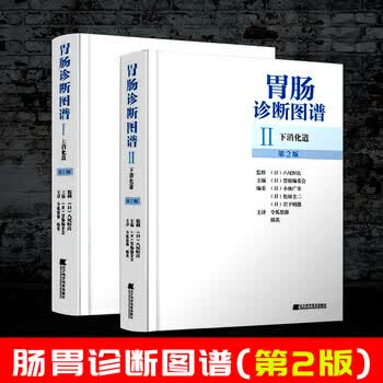 胃肠诊断图谱：上消化道+下消化道（第2版）精装全2册 实用消化内科临床医学书籍 胃肠病学诊断技术