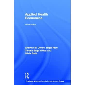 APPLIED HEALTH ECONOMICS, JONES