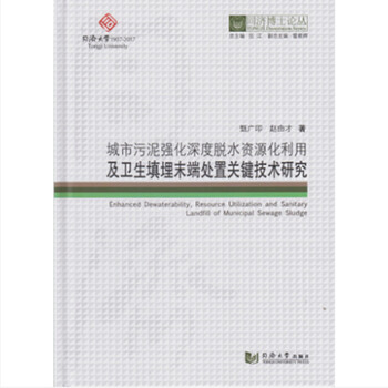同济博士论丛——城市污泥强化深度脱水资源化利用及卫生填埋末端处置关键技术研究