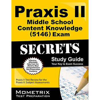 【】Praxis II Middle School: Content