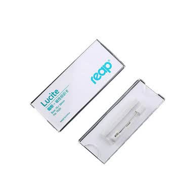 瑞普璐彩亚克力员工姓名牌别针夹子工牌透明胸牌工号牌7020 7020j-75*32