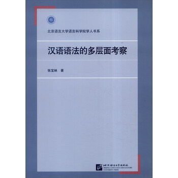 汉语语法的多层面考察