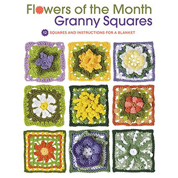 【】Flowers of the Month Granny Squares: 12