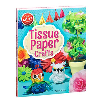 Tissue Paper Crafts手工花鸟 进口新奇特玩具书