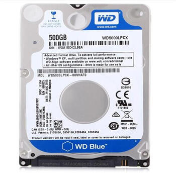 西部数据（WD） 蓝盘500G/1t/2T/4TB 2.5英寸 SATA3.0接口笔记本电脑机械硬盘 500G 7MM (WD5000LPCX)【图片 价格 品牌 报价】-京东