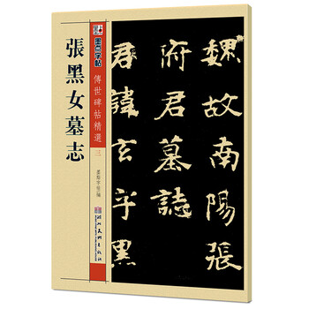 墨点字帖 传世碑帖精选：张黑女墓志毛笔字软笔书法字帖成人初学者书法入门传世碑帖精选临摹对照书法练字帖（毛笔魏碑书法字帖）