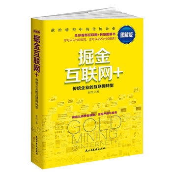 正版 掘金互联网+:传统企业的互联网转型:图解版9787513906722安杰著